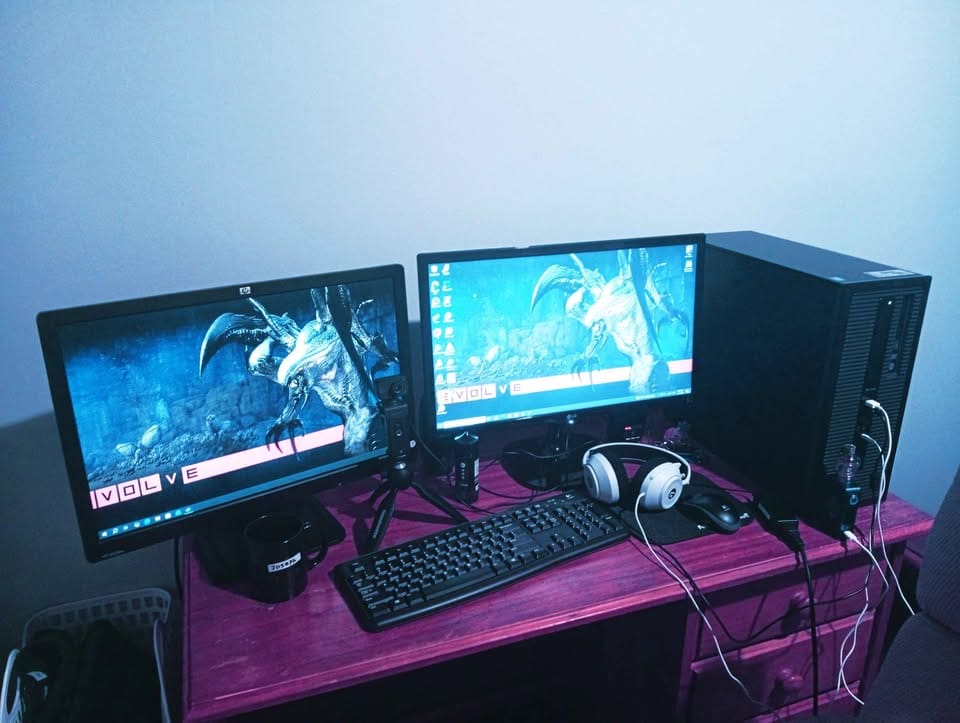 Budget Gaming PC Setup GTX 1050 Ti & Dual Screen | BuySellSwap NZ